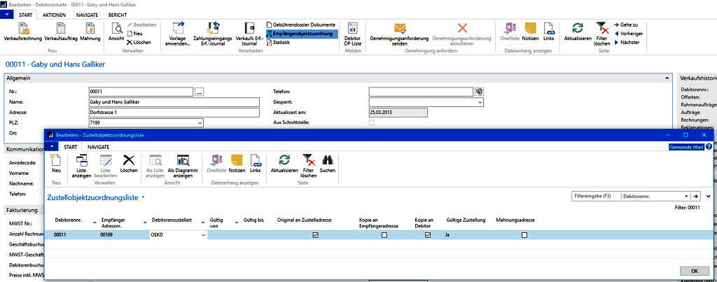 Debitoren - Axians Infoma